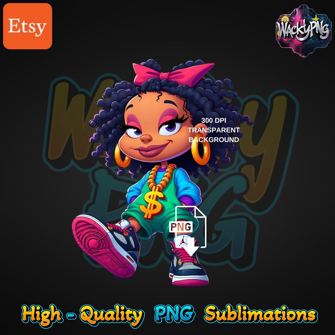 Cute Gangsta Girl | Urban Best Girl | Urban Trap Designs | Wacky Fan ...