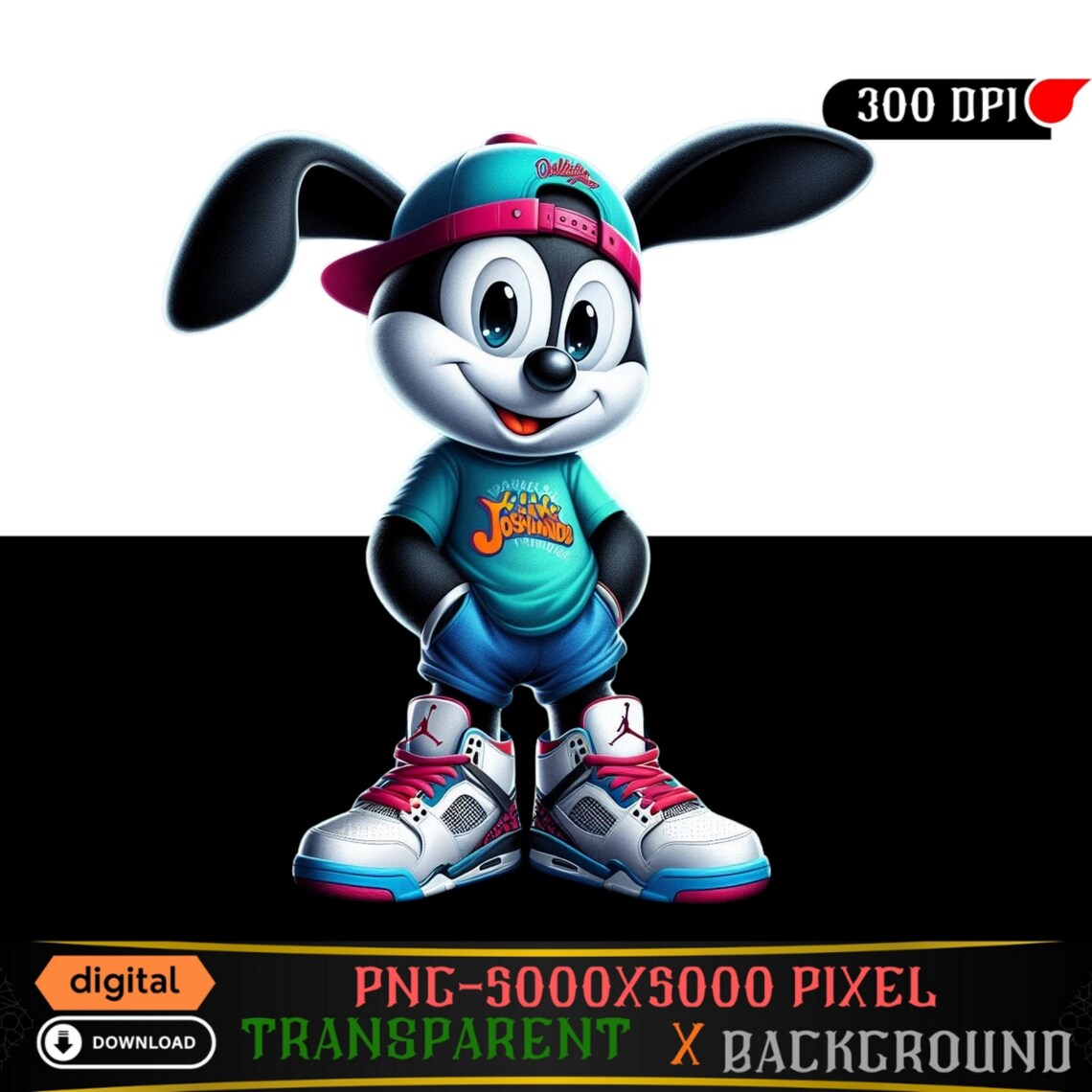 Lucky Rabbit Urban Rabbit Urban Trap Designs Wacky Fan Art Instant ...