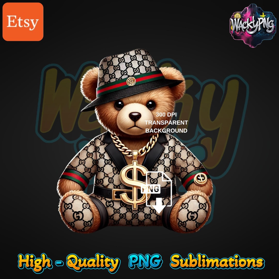 Luxury Teddy Bear | Urban Teddy Bear | Urban Trap Designs | Wacky Fan ...