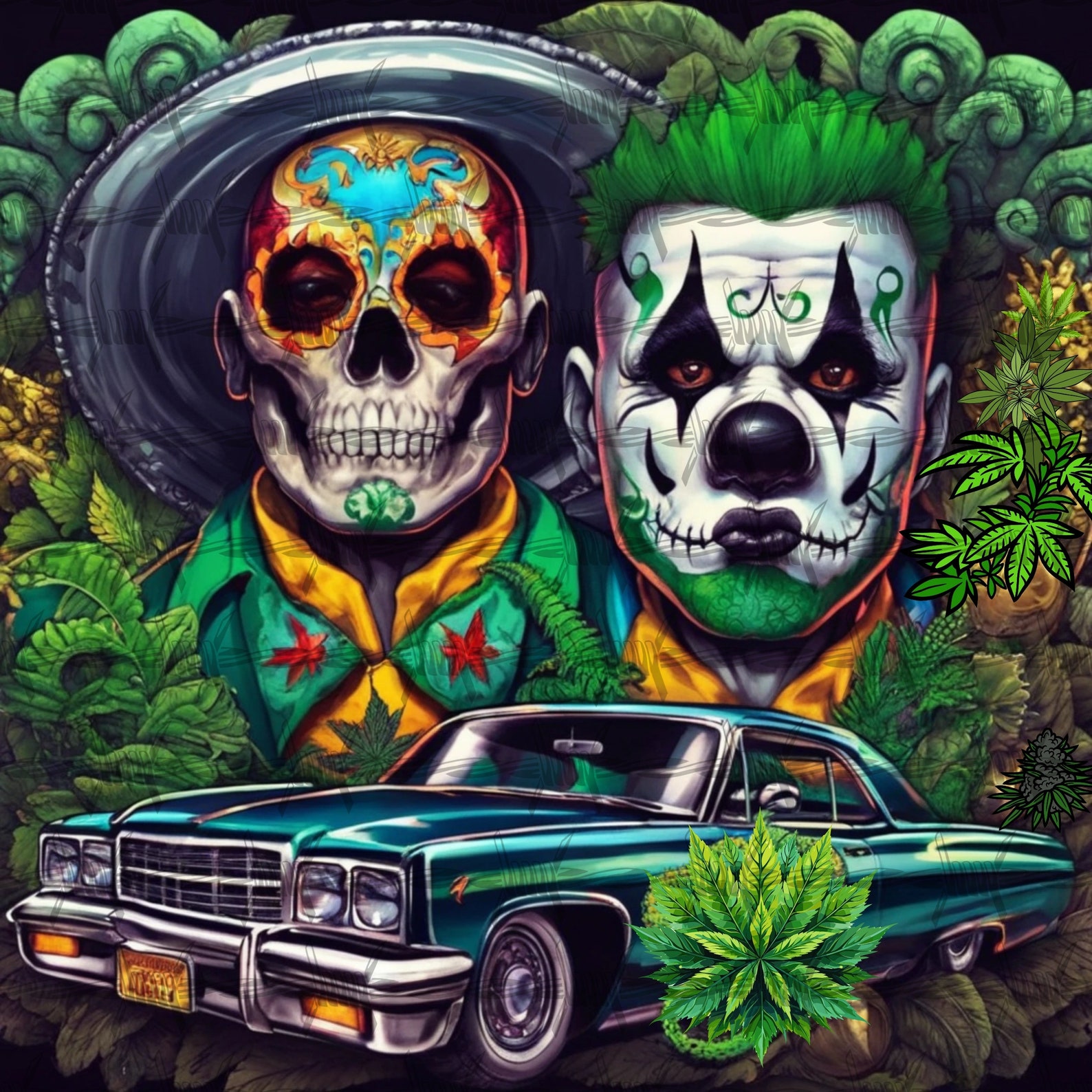 Marijuana Mexico - Bold Streetwear Aesthetic Digital Designs for Crafts ...