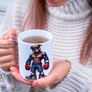 Urban Boxer Dog Boxer Pitbull Urban Trap Designs Wacky Fan Art Instant ...