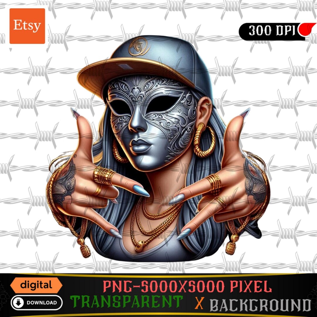 Gangster Trap Designs Hiphop Designs Wacky Fan Art Instant Digital ...