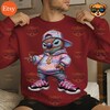 Stitch Thug Life PNG: Graffiti Cartoon Shirt Template (digital Download ...