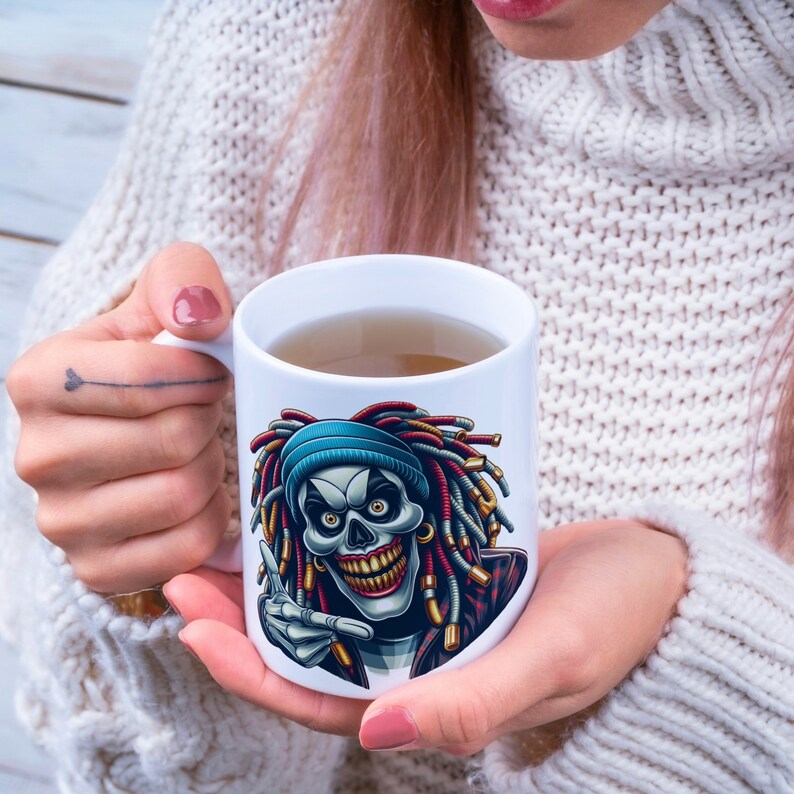 Urban Dreadlocks Skeleton PNG: Wacky Fan Art (digital Download) - Etsy