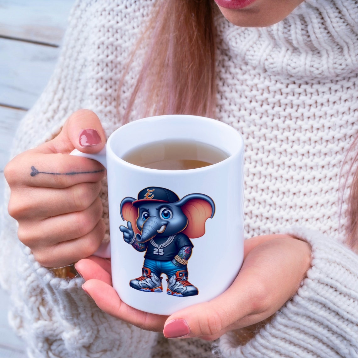 Gangster Elephant Elephant Trap Urban Trap Designs Wacky Fan Art ...