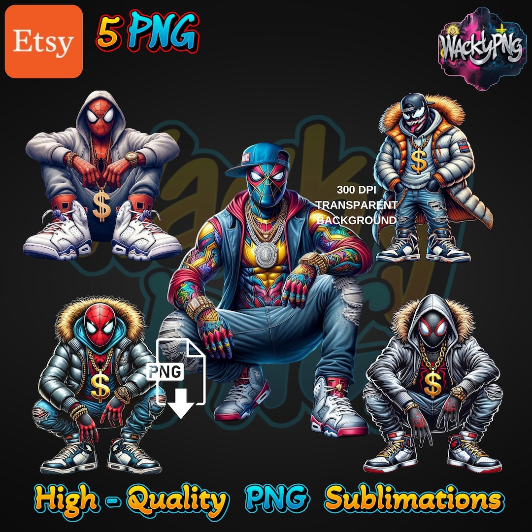 Gangster Superhero Bundle | Urban Superhero | Urban Trap Designs ...