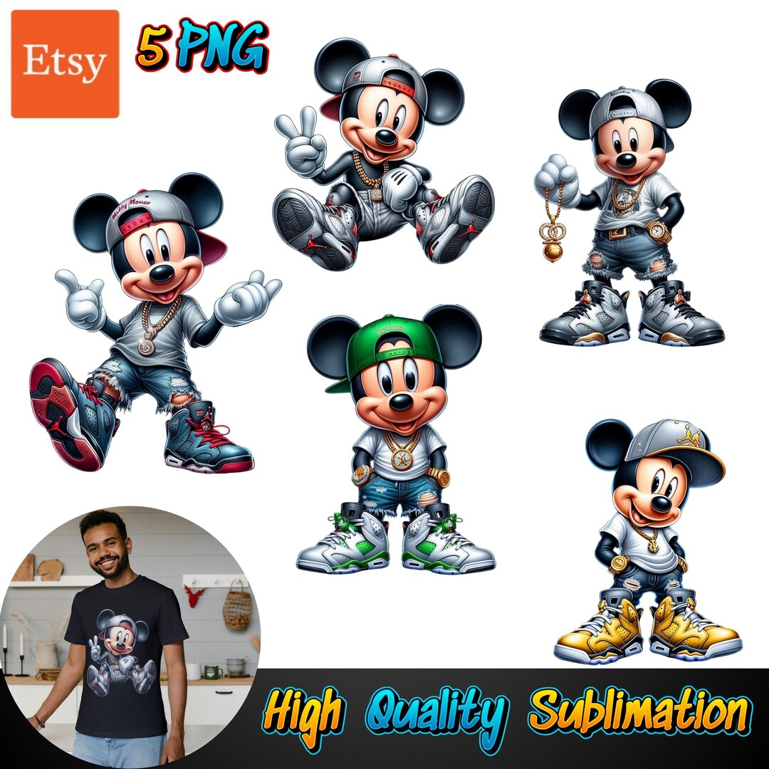 Pleasant Mickey Urban Mouse Urban Trap Designs Fantasy Fan Art Instant ...