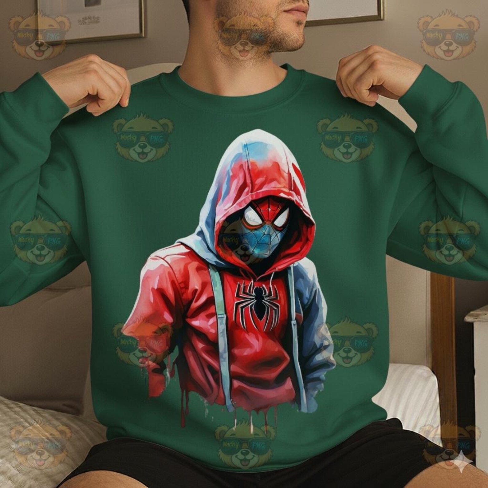 Hooded Spiderman | Super Hero Spiderman | Urban Spiderman| Wacky Fan ...