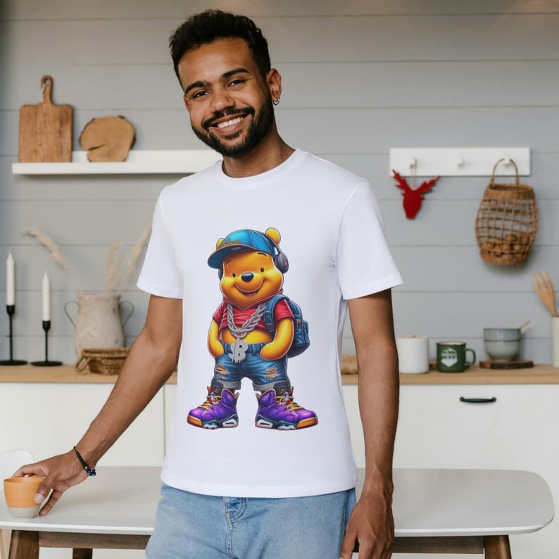 Gangster Pooh Urban Pooh Urban Trap Design Wacky Fan Art Instant ...