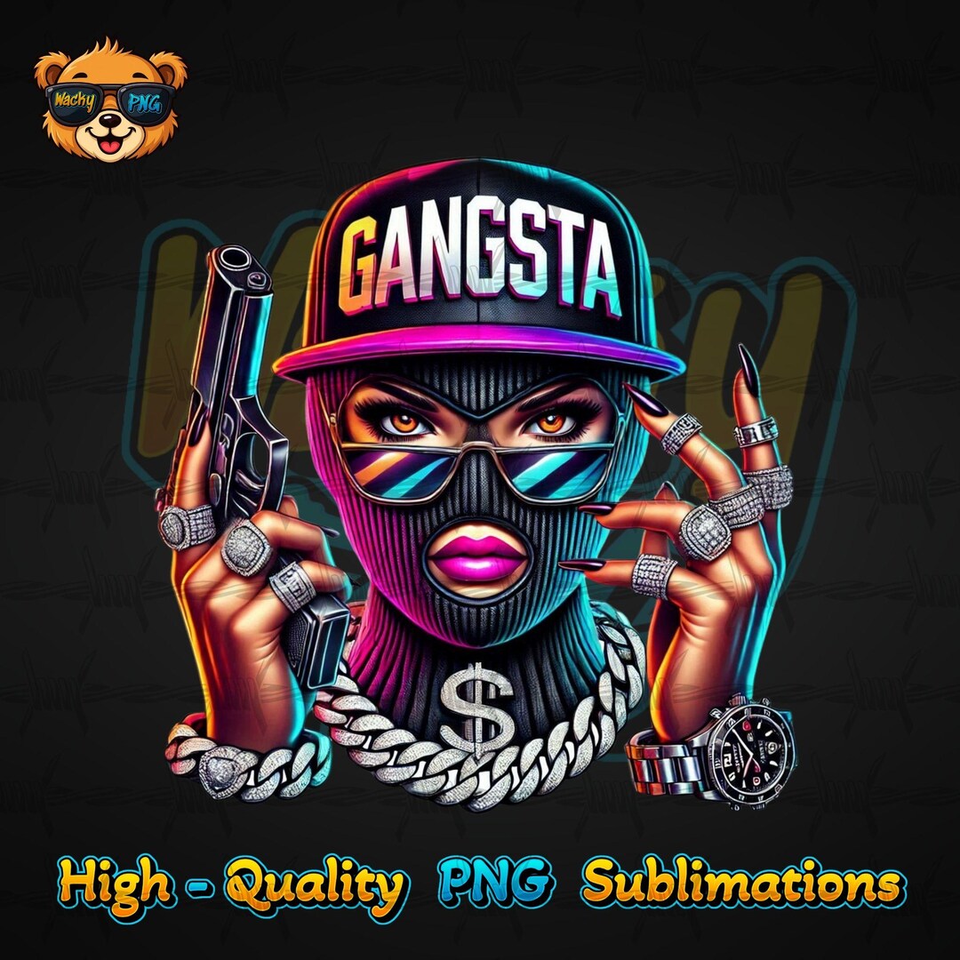 Urban Gangsta Mask PN, Urban Traps Designs, Pop Culture Designs ...