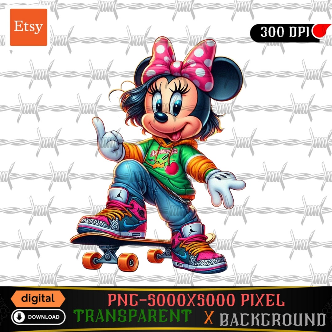 Skateboard Mice Urban Mouse Urban Trap Designs Wacky Fan Art Instant ...