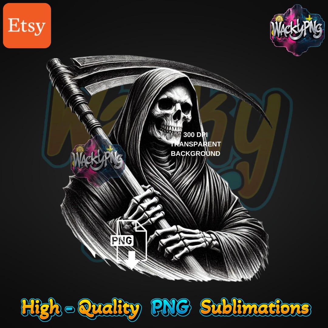 Grim Reaper | Urban Reaper Horror Traps | Wackypng | Urban Trap Designs ...