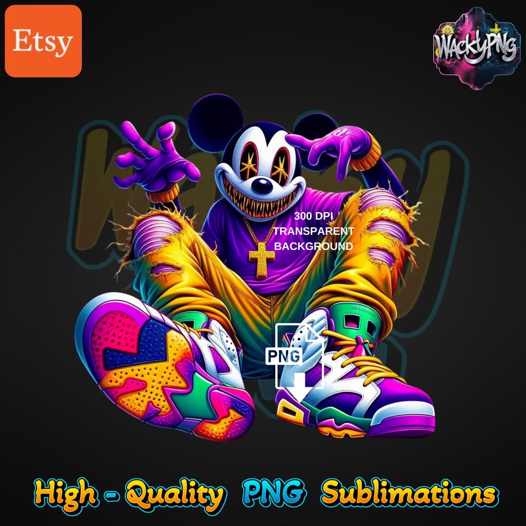 Villains Mouse PNG: Horror Urban Art (digital Download) - Etsy