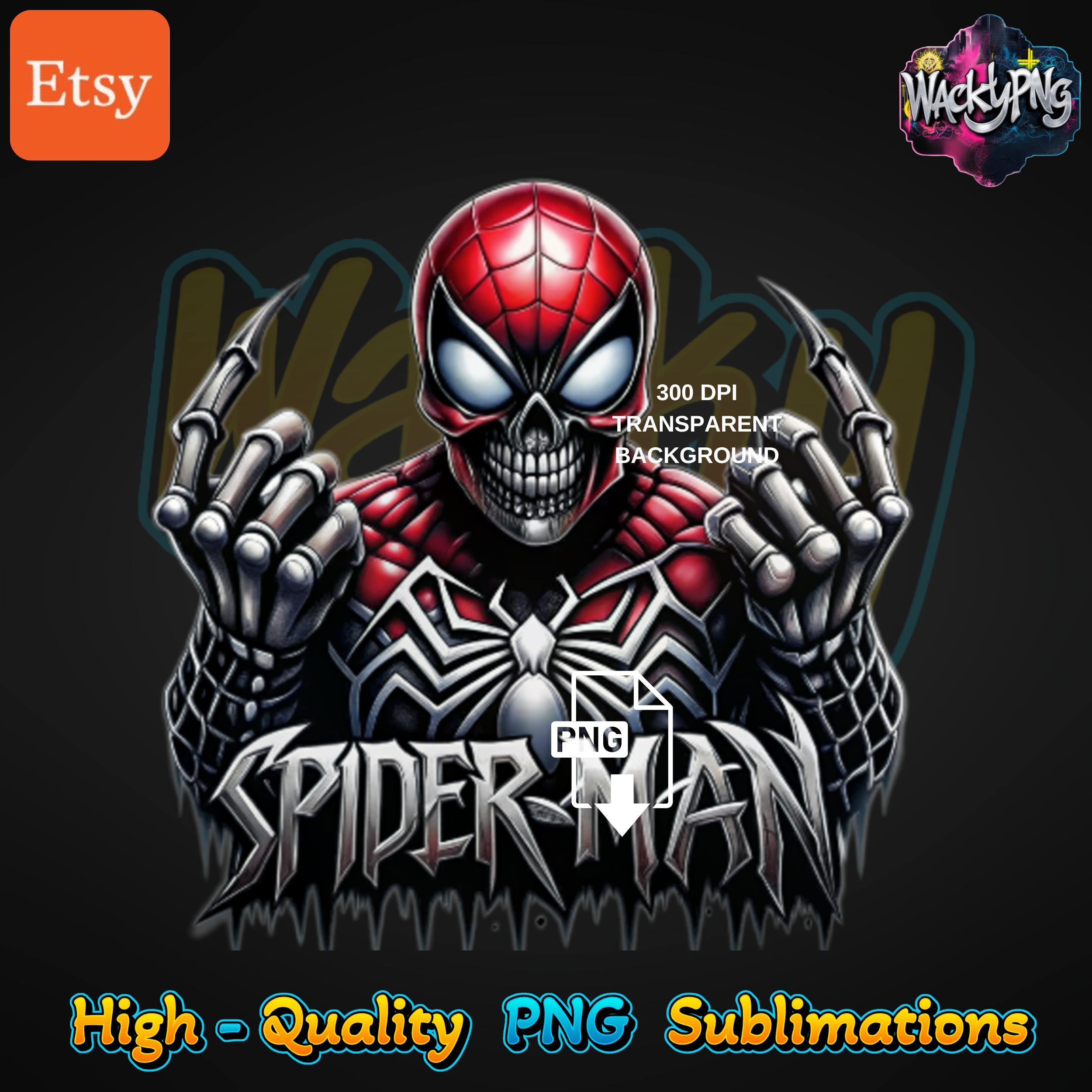 Scary Spider-man | Spooky Spider-man | Urban Trap Designs | Wacky Fan ...