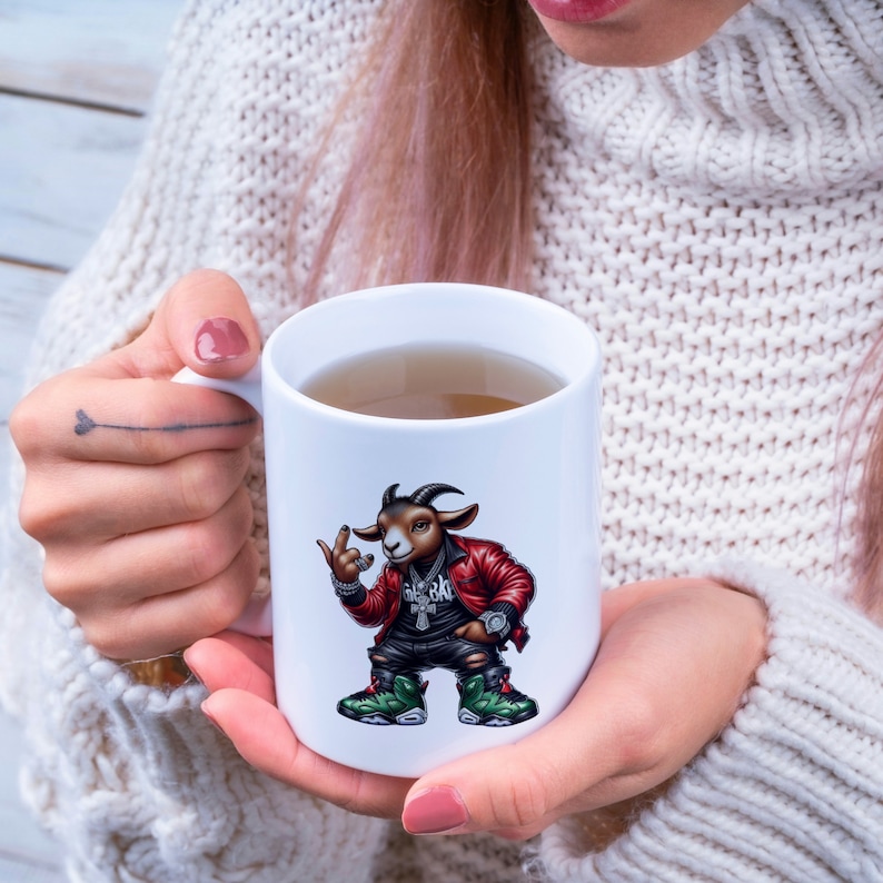 Gangster Goat Wacky Goat Urban Trap Designs Wacky Fan Art Instant ...