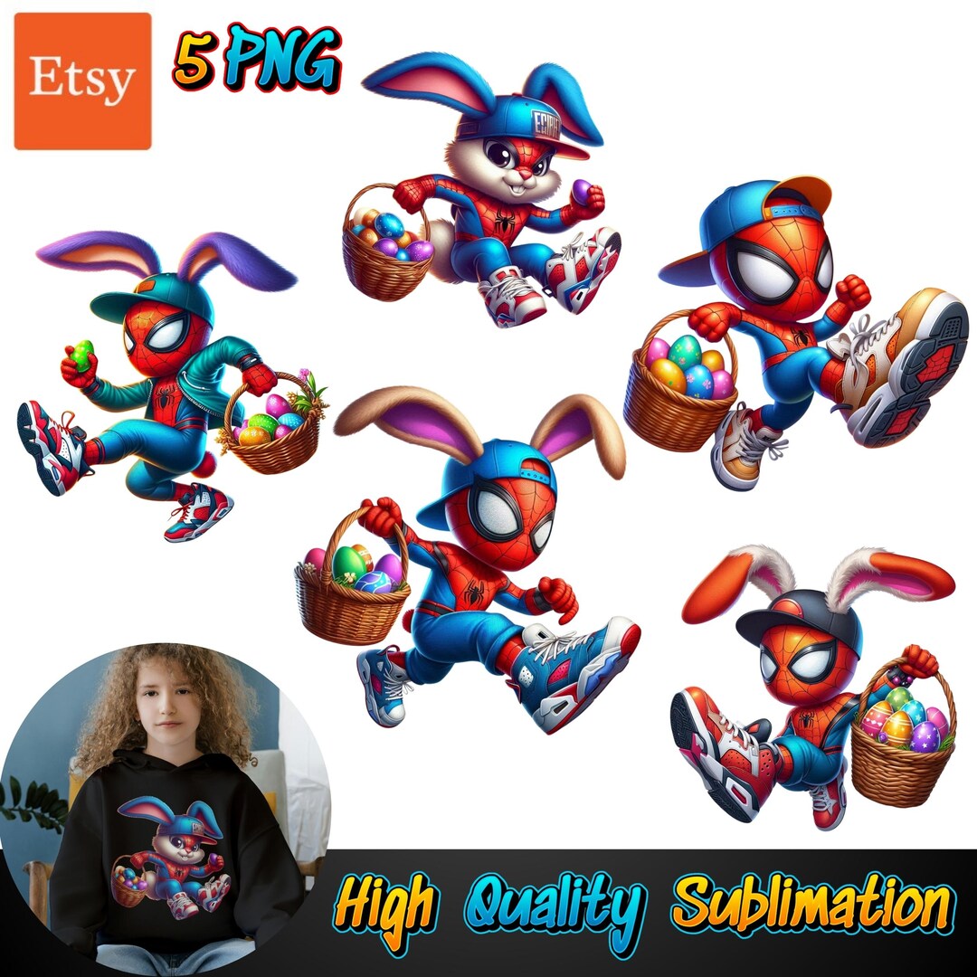 Cute Easter Spidey Urban Easter Spidey Urban Easter Designs Wacky Fan ...