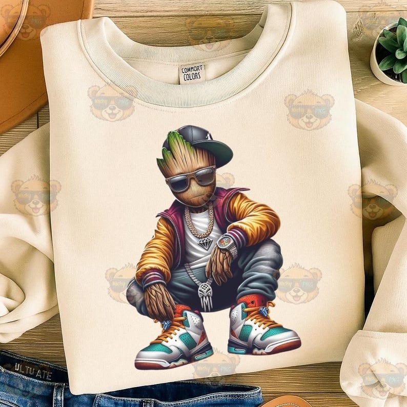 Urban Gangster Groot Design | Urban Trap Design | Wacky Fan Art ...