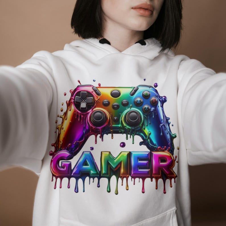 Dripping Gold Gamer Png Graffiti Gaming Controller Sublimation Design ...