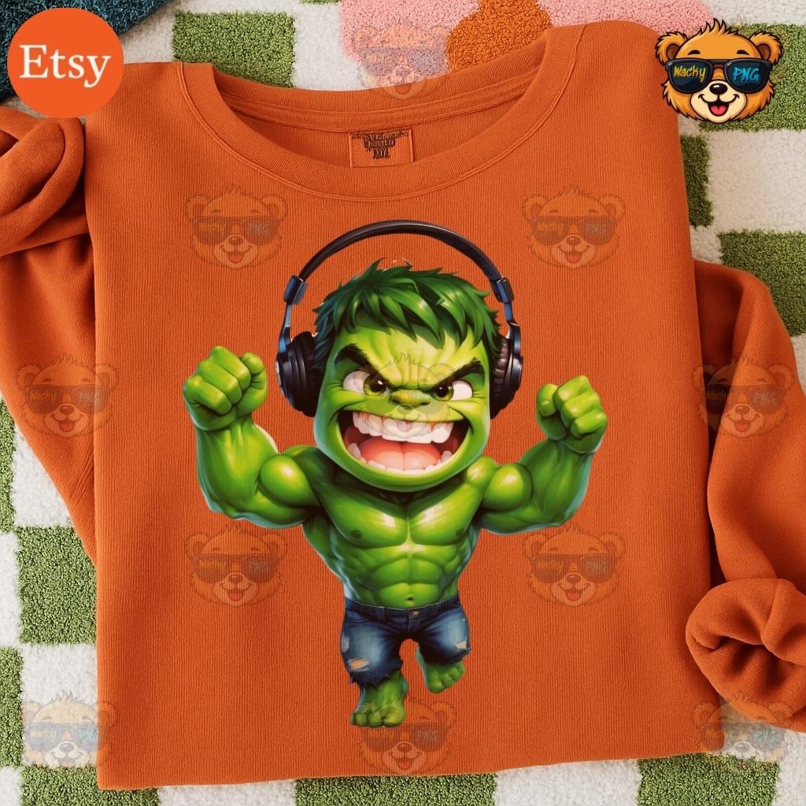 Urban Tiny Hulk | Tiny Hulk Designs | Fantasy Fan Art | Instant Digital ...