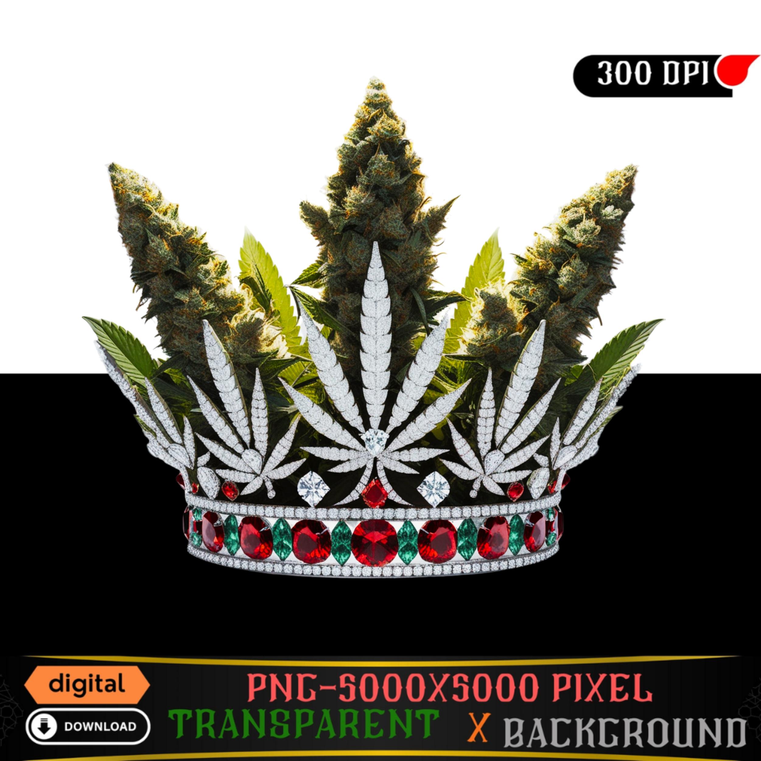 Cannabis Crown PNG Weed Png Marijuanapng Urban Trap Designs Sublimation ...
