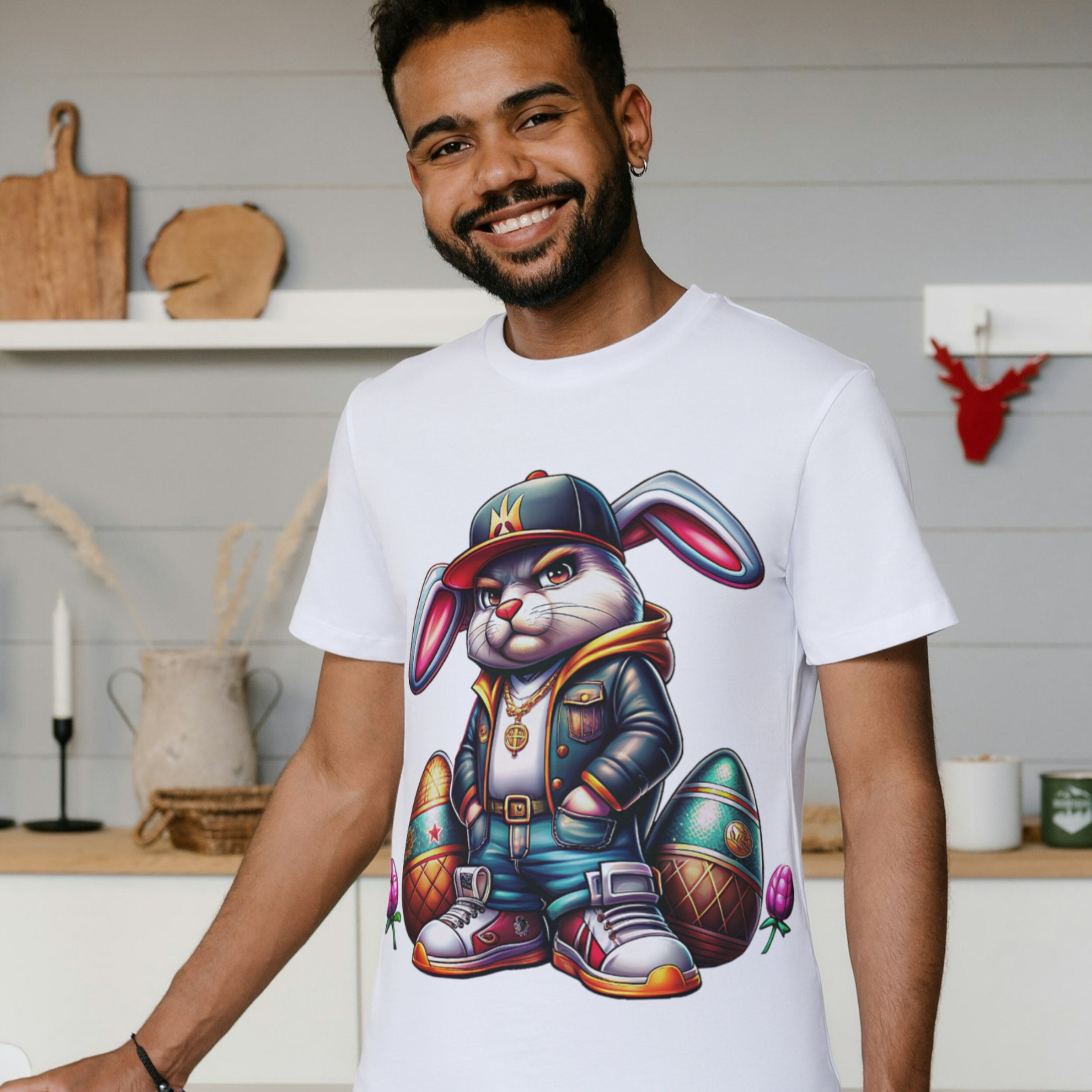 Angry Easter Bunny Easter Trap Designs Fantasy Fan Art Instant Download ...