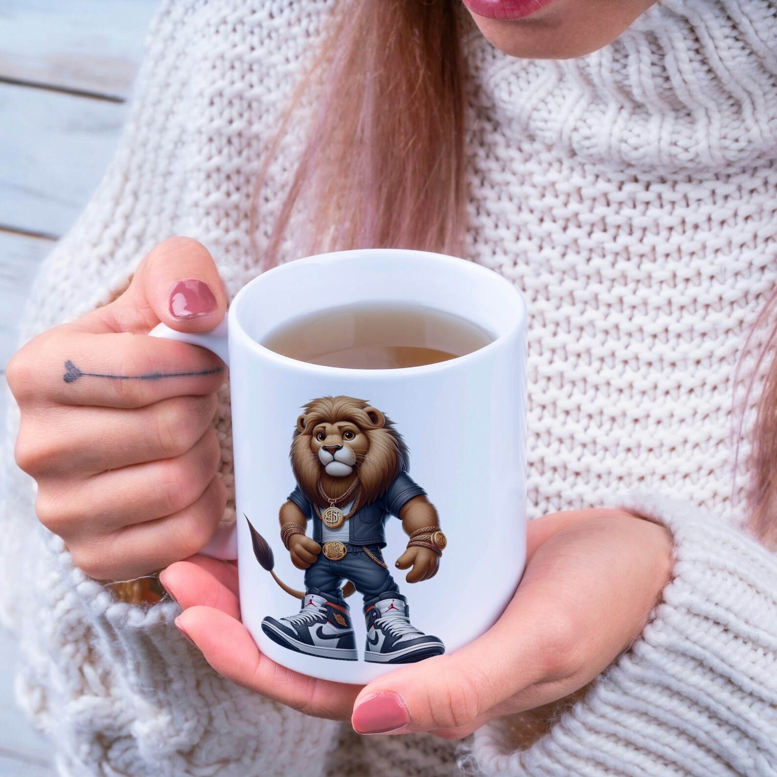 Gangster Lion Urban Lion Urban Trap Designs Wacky Fan Art Instant ...