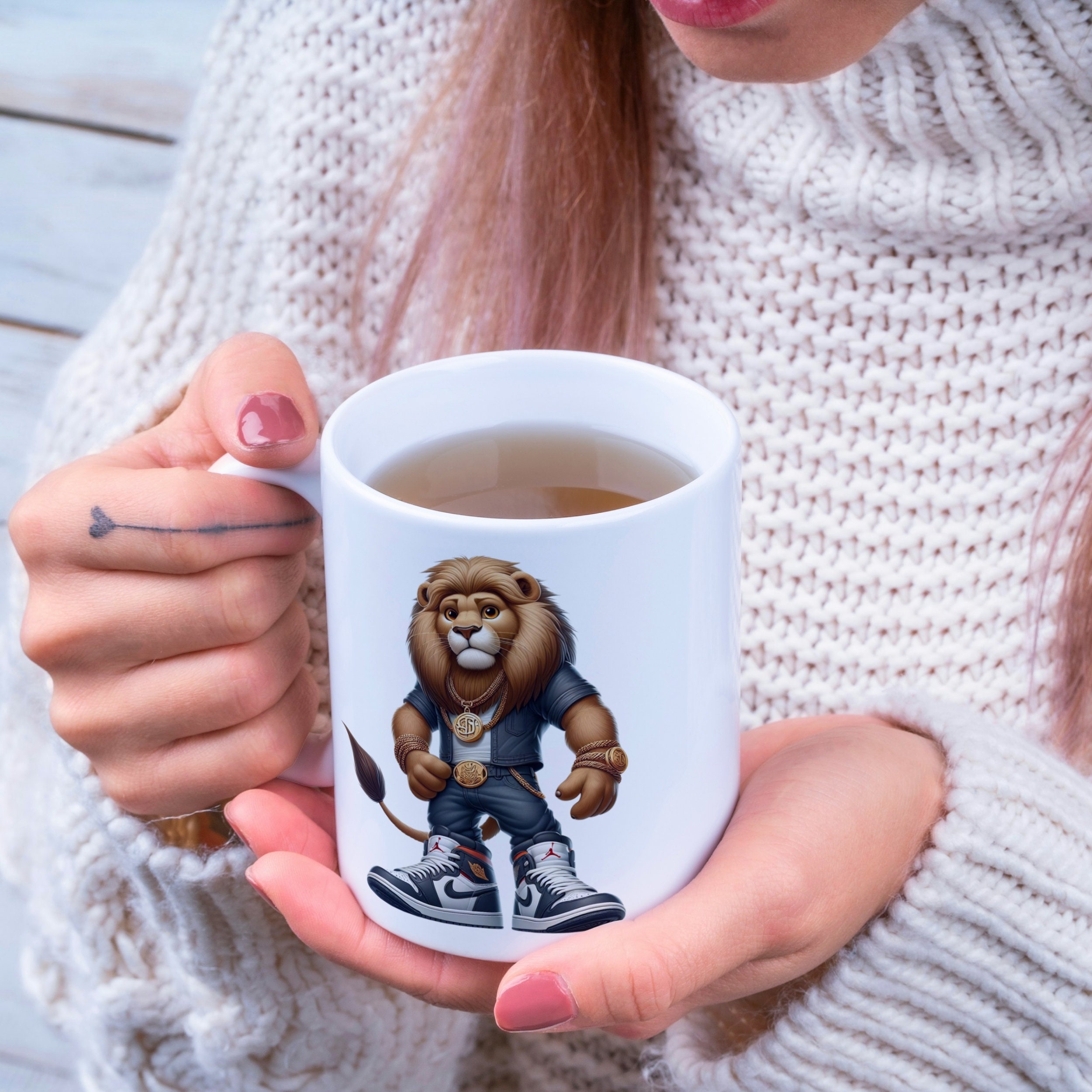 Gangster Lion Urban Lion Urban Trap Designs Wacky Fan Art Instant ...