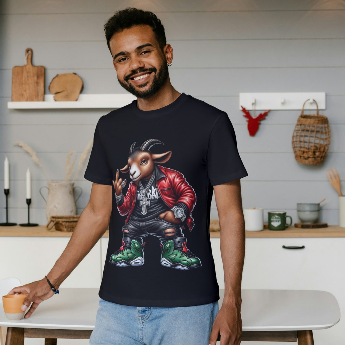 Gangster Goat Wacky Goat Urban Trap Designs Wacky Fan Art Instant ...