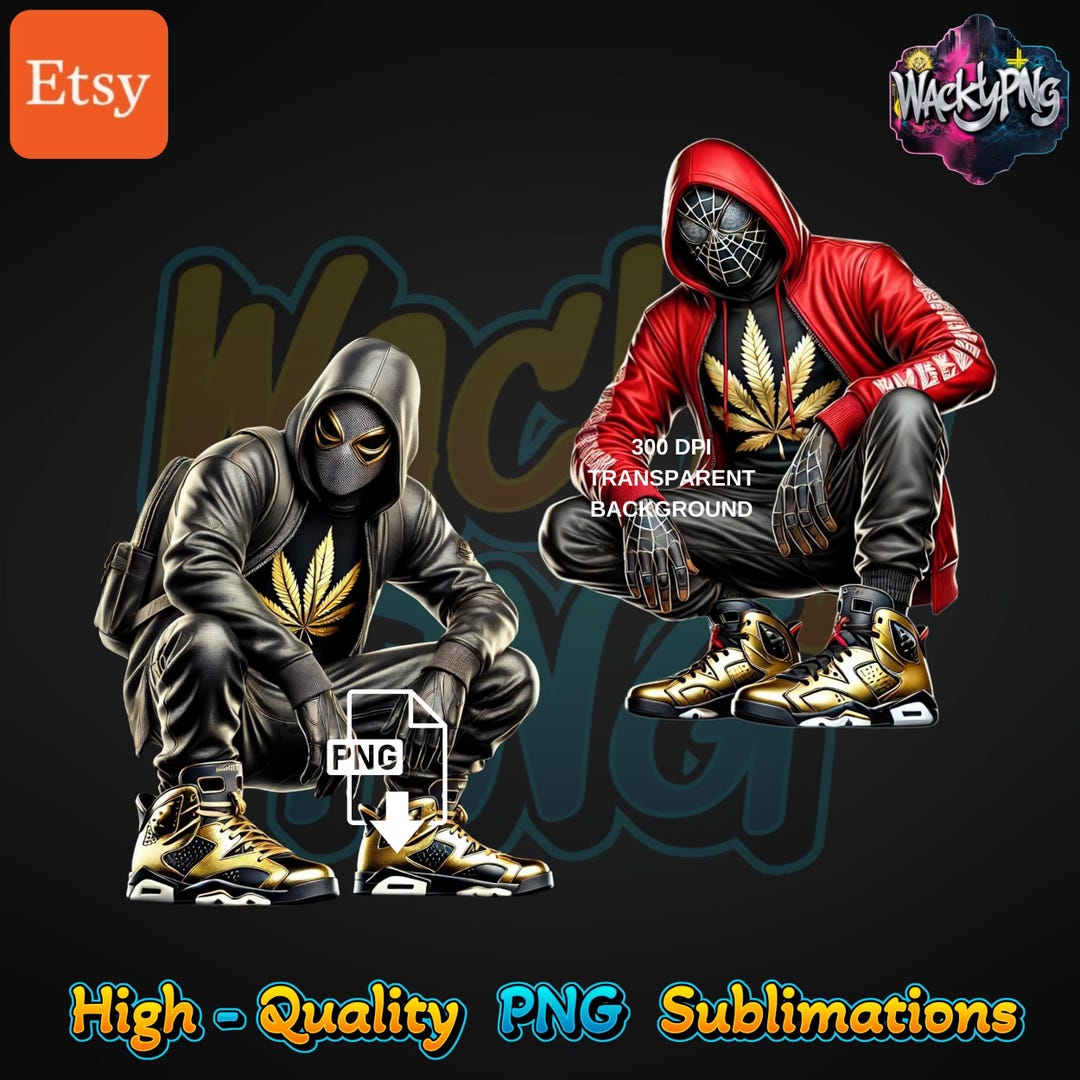 Urban Gangster Wacky Man PNG | Urban Trap Designs | Wacky Fan Art ...