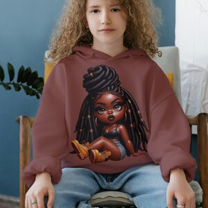 Afro Girl Dreadlocks PNG: Urban Trap Art (digital Download) - Etsy