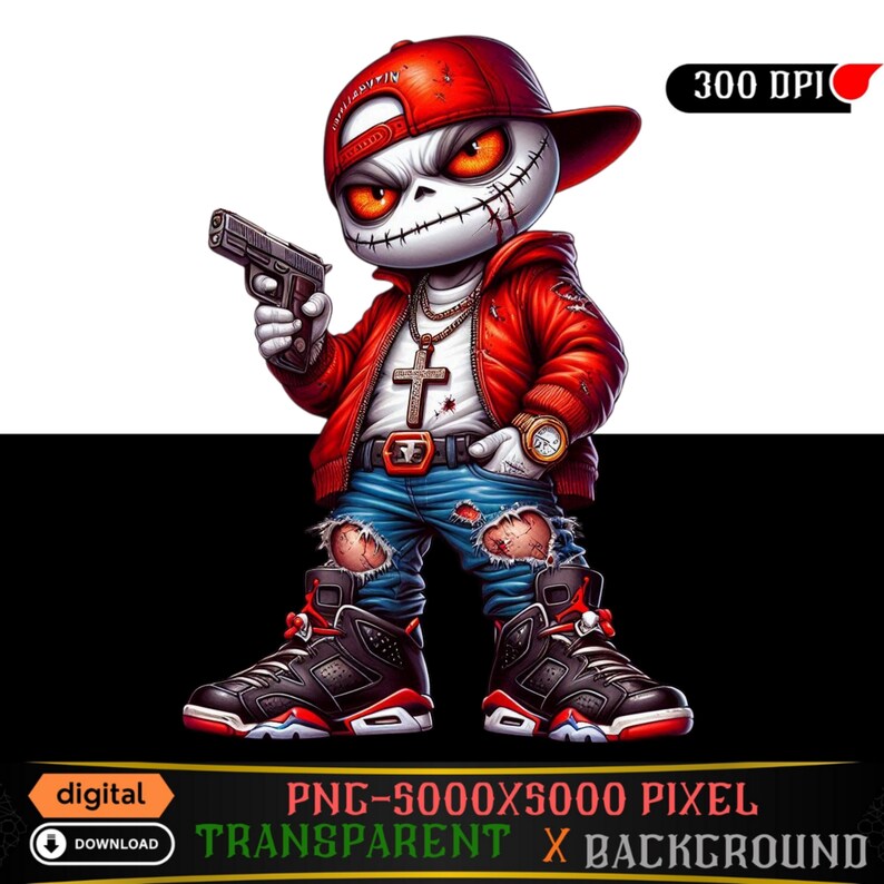 Gangster Monster Urban Monster Urban Trap Designs Wacky Fan Art Instant ...