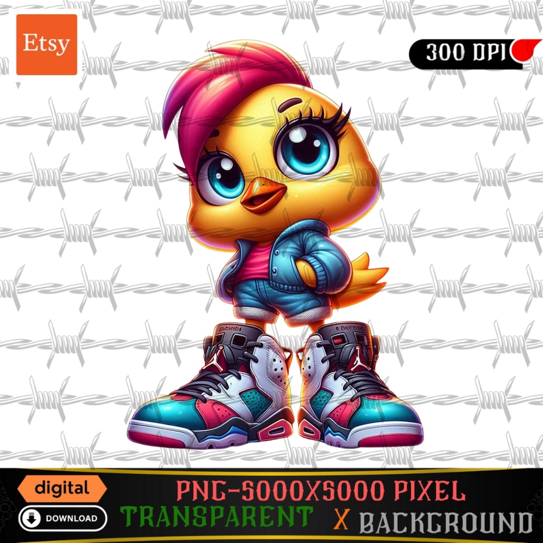 Fashion Chick Urban Girl Chick Urban Trap Designs Wacky Fan Art Instant ...