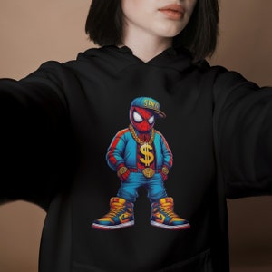 Gangster Spider-man Avenger Spider-man Urban Trap Designs Wacky Fan Art ...