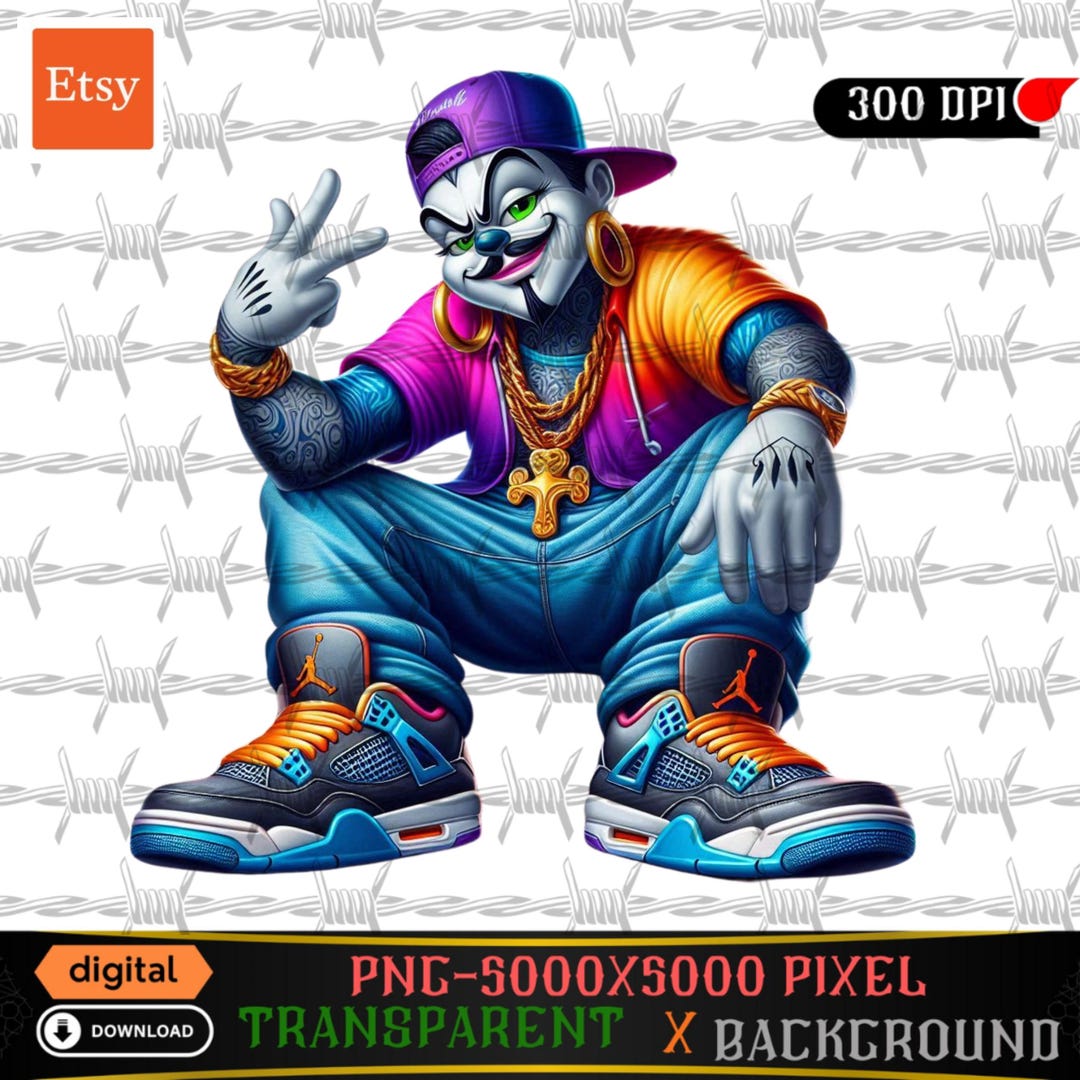Villains Chicano Wacky Chicano Urban Trap Design Fantasy Fan Art ...