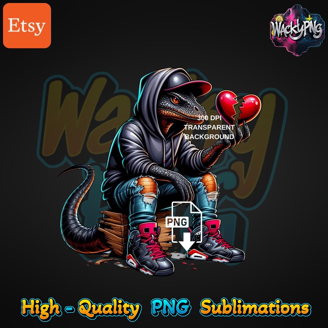 Gangster Lizard | Urban Lizard PNG | Urban Trap Designs | Wacky Fan Art ...