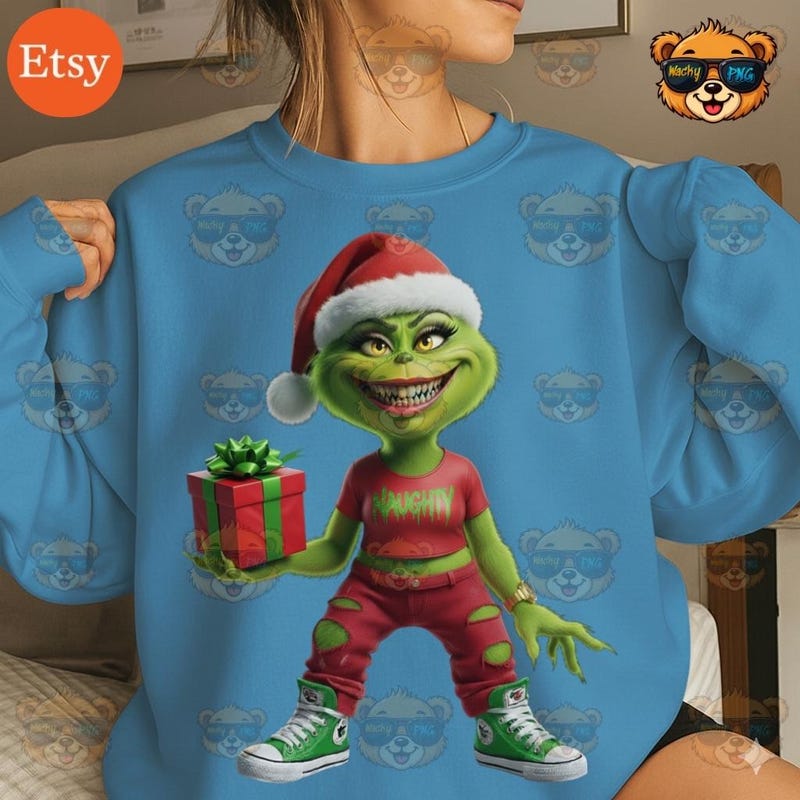 Baddie Grinch - Etsy