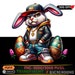 Angry Easter Bunny Easter Trap Designs Fantasy Fan Art Instant Download ...