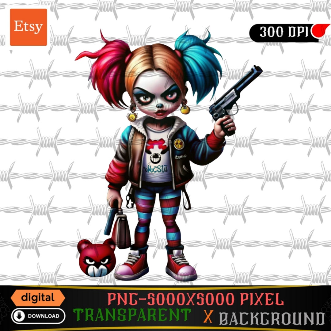Tiny Harley Png Super Hero Quinn Urban Harley Wacky Fan Art Instant ...
