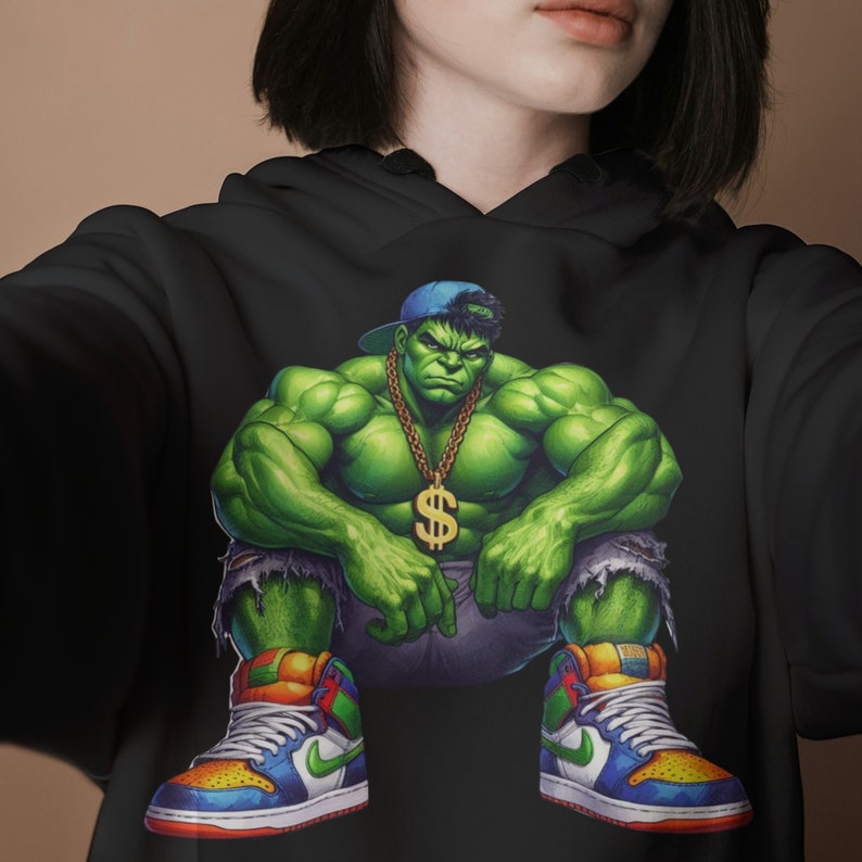 Gangster Hulk Urban Hulk Super Hero Hulk Urban Trap Designs Wacky Fan ...