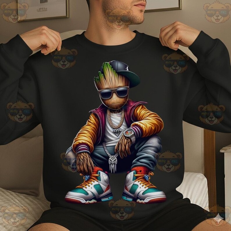 Urban Gangster Groot Design | Urban Trap Design | Wacky Fan Art ...
