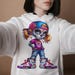Grumpy Skeleton Grumpy Girl Urban Trap Designs Fantasy Fan Art Instant ...