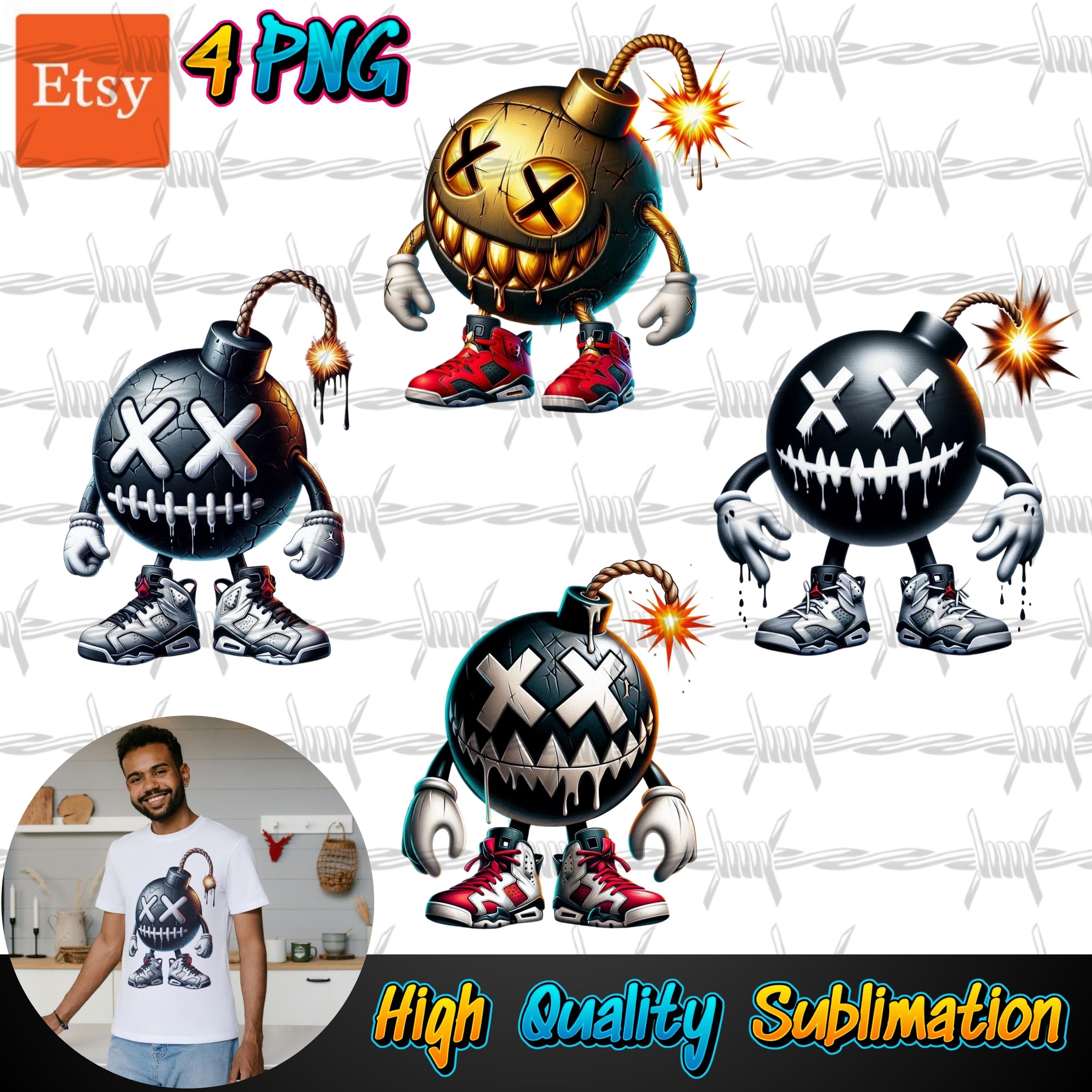 Gangster Bomp Png Urban Bomp Traps Cartoon Bomb Urban Trap Designs ...