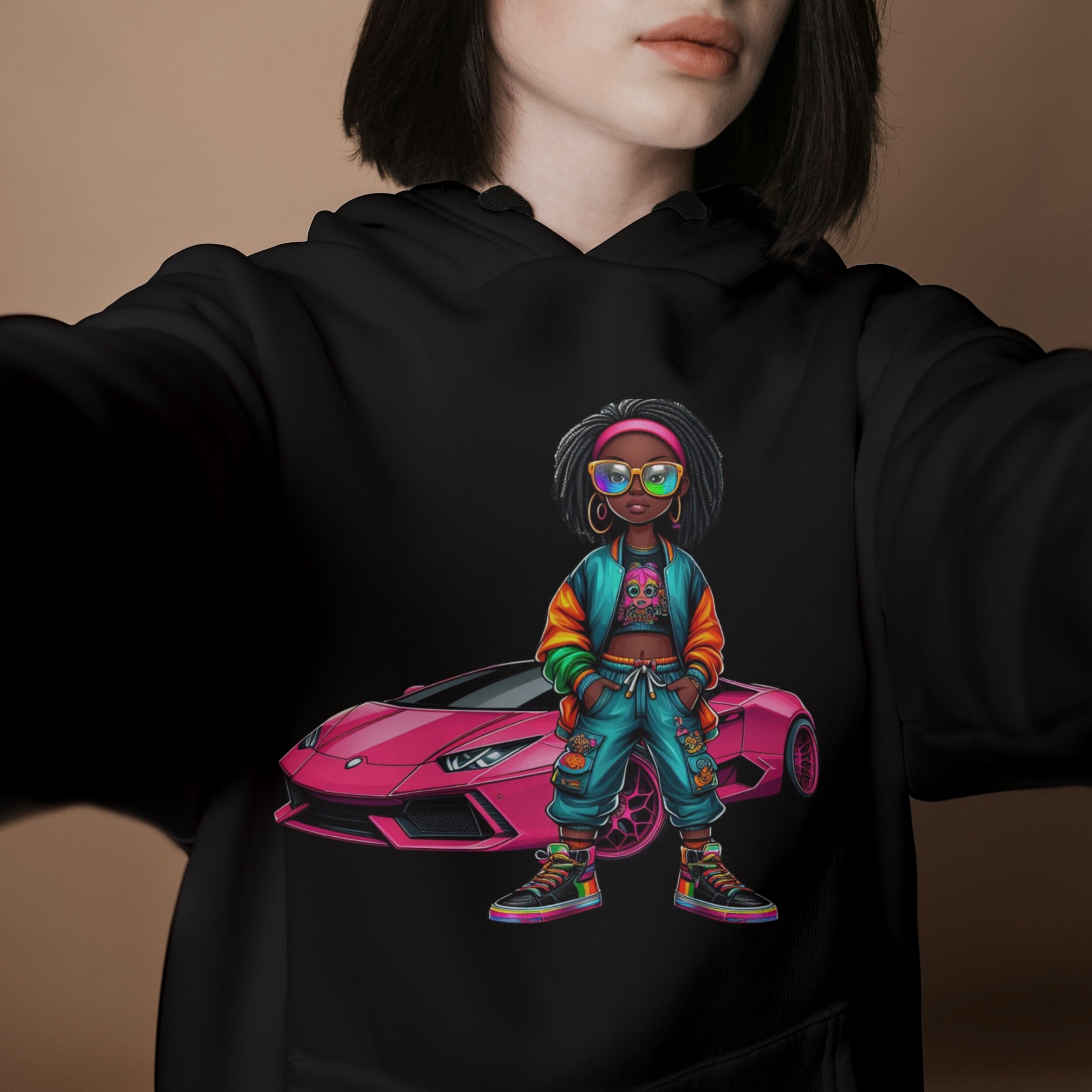 Gangster Girl | Baddies Woman | Urban Trap Designs | Wacky Fan Art ...