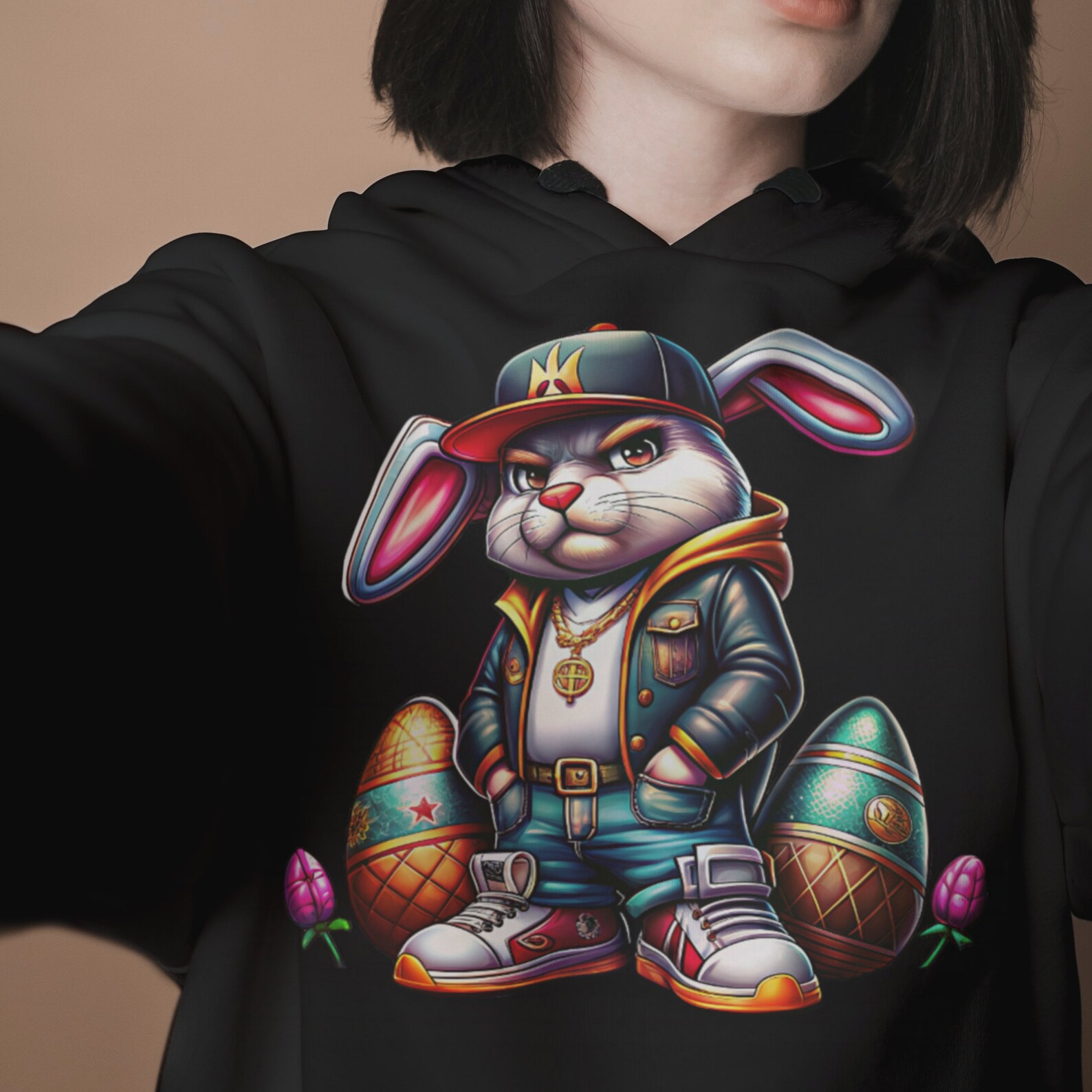 Angry Easter Bunny Easter Trap Designs Fantasy Fan Art Instant Download ...