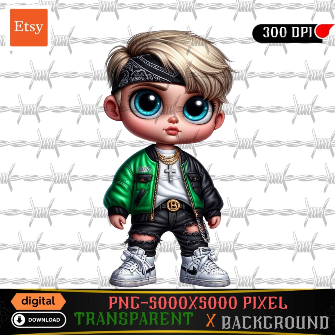 Cholo Chicano Boy Urban Boy Fantasy Designs Wacky Fan Art Instant ...