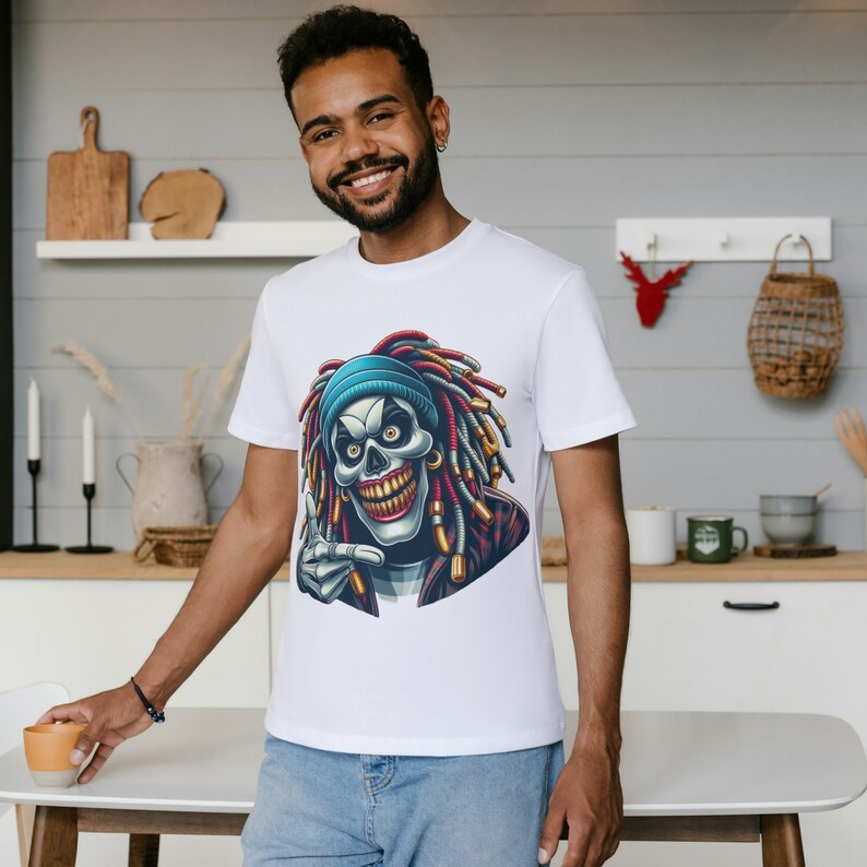 Urban Dreadlocks Skeleton PNG: Wacky Fan Art (digital Download) - Etsy