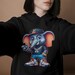 Gangster Elephant Elephant Trap Urban Trap Designs Wacky Fan Art ...