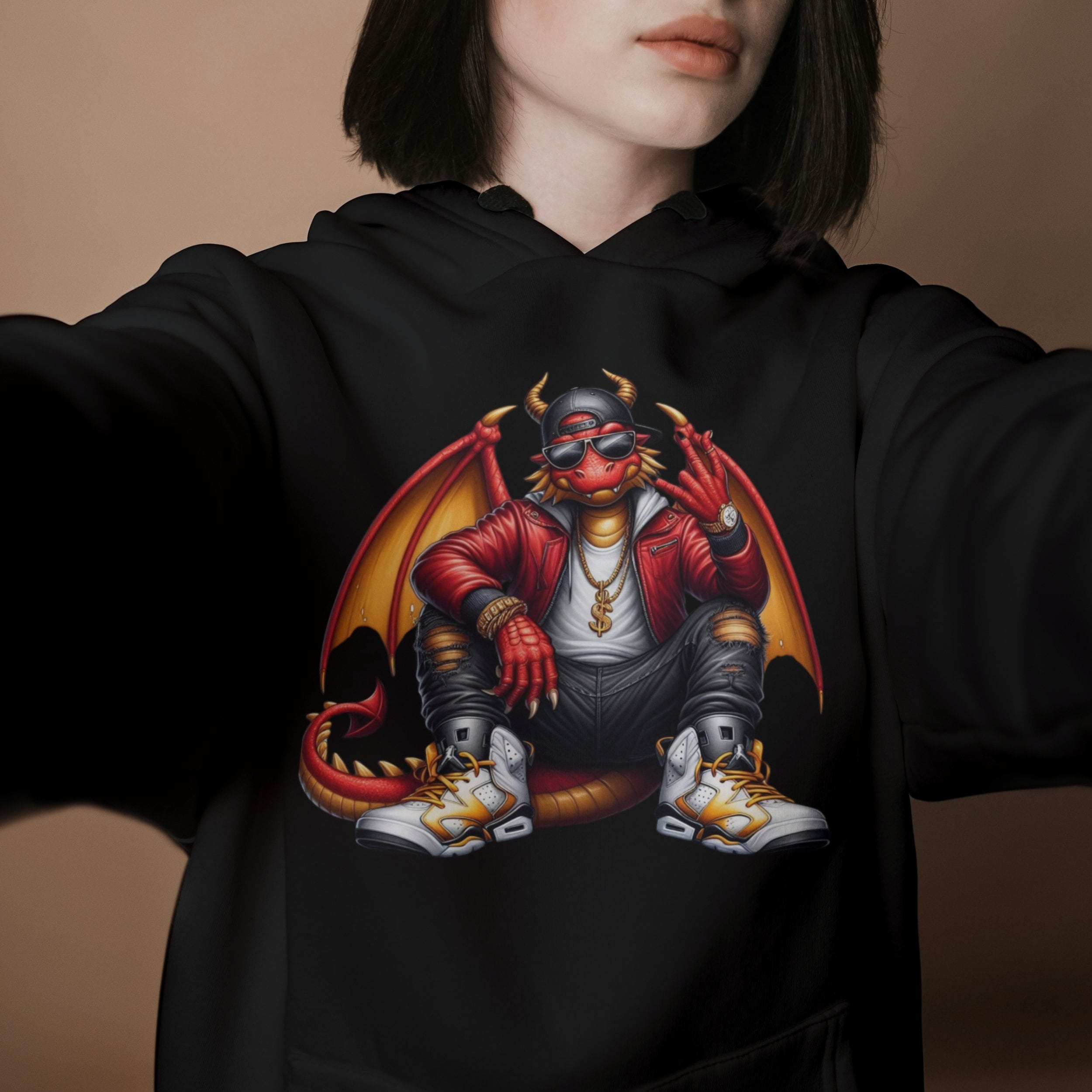 Gangster Dragon | Urban Dragon | Urban Trap Designs | Wacky Fan Art ...