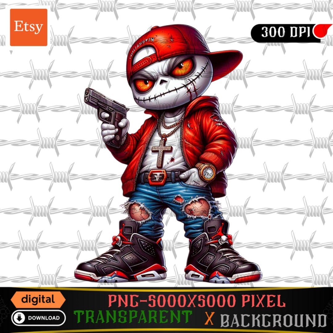 Gangster Monster Urban Monster Urban Trap Designs Wacky Fan Art Instant ...