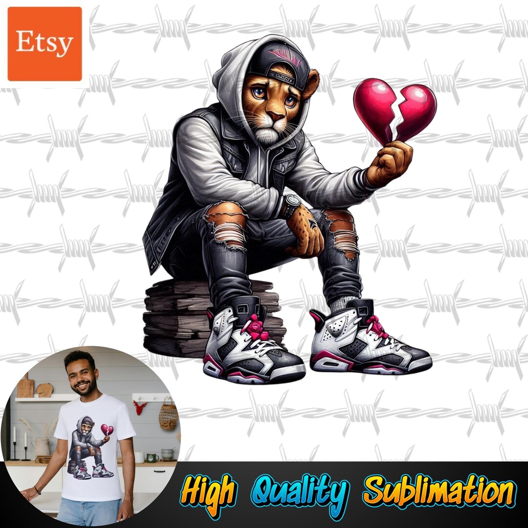 Gangsta Lion Urban Lover Lion PNG Urban Trap Designs Wacky Fan Art ...